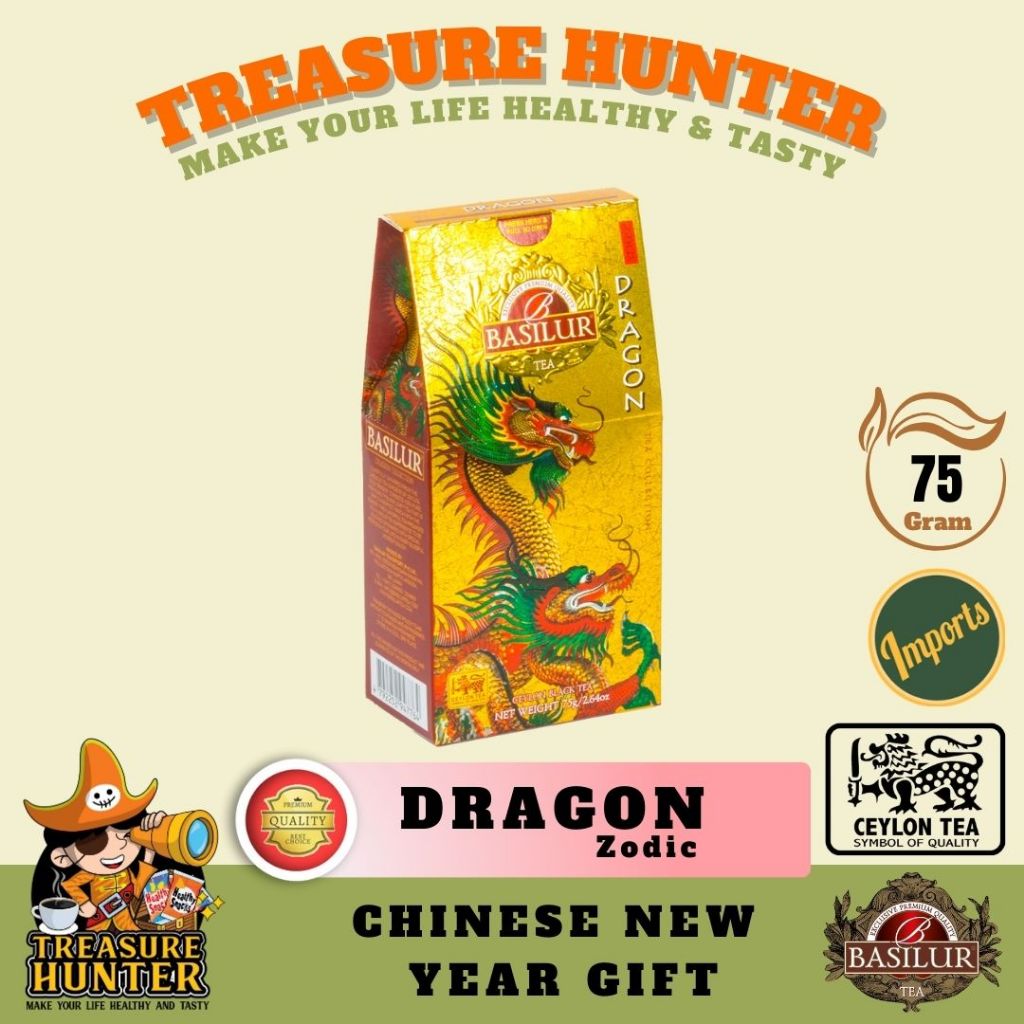 Basilur Chinese New Year Collection Dragon Zodic Ceylon Lose Black Tea ...