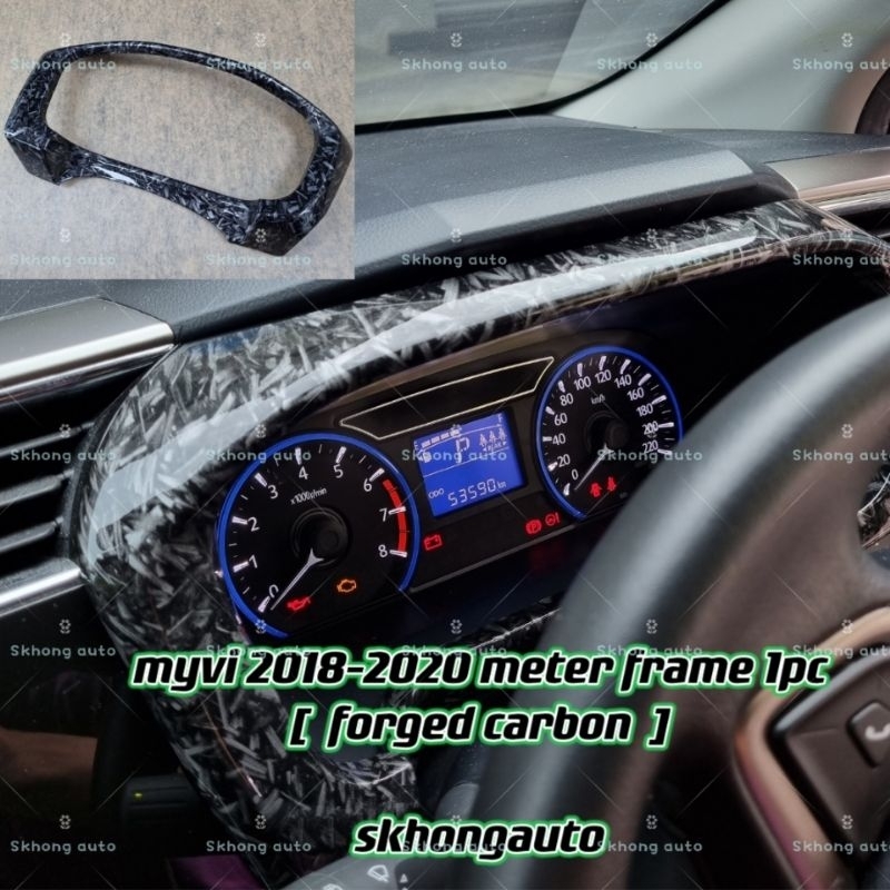 perodua myvi mg3 g3 2018-2023 car myvi meter frame cover accessories ...