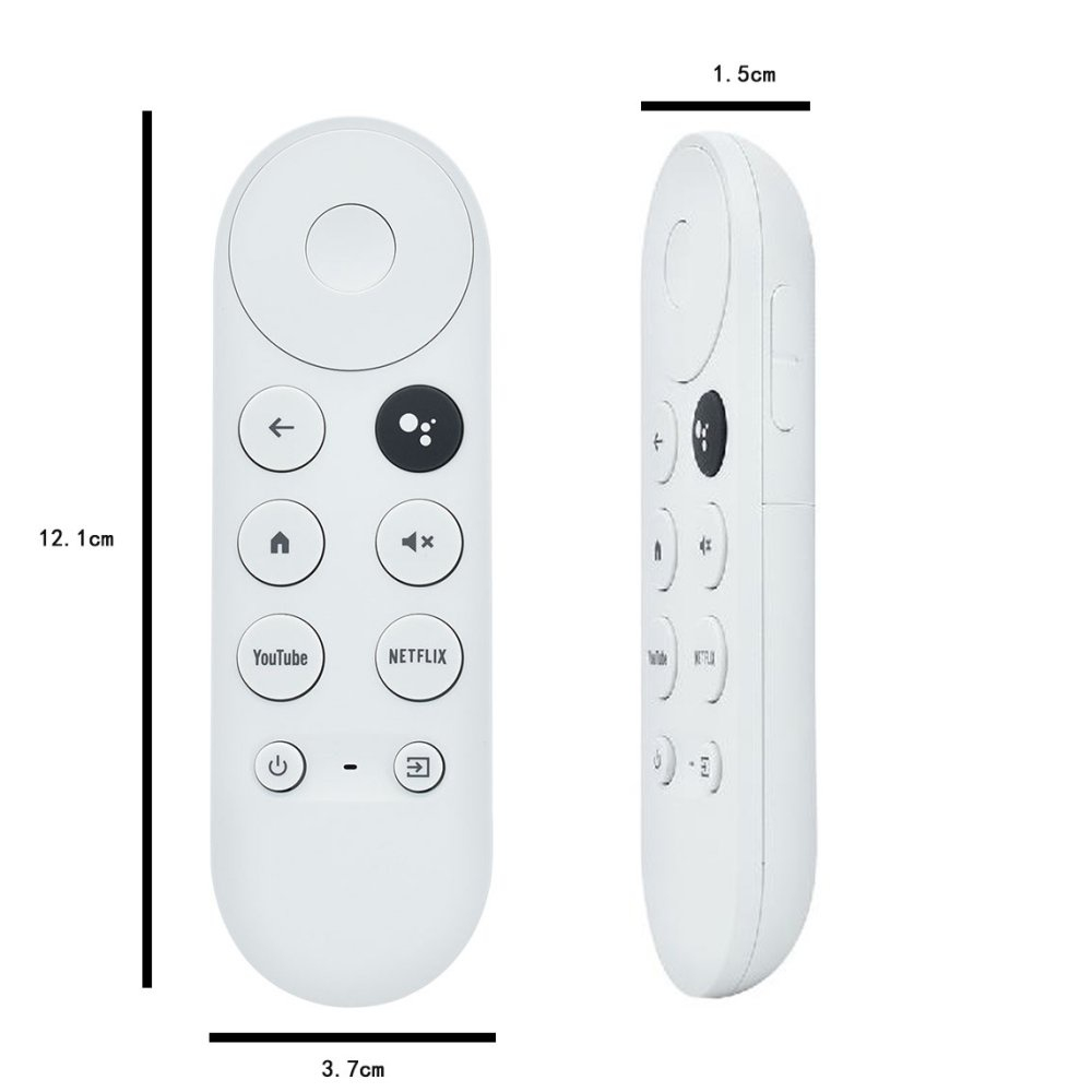Voice Remote For Chromecast gen 4 With Google TV Voice Bluetooth IR ...