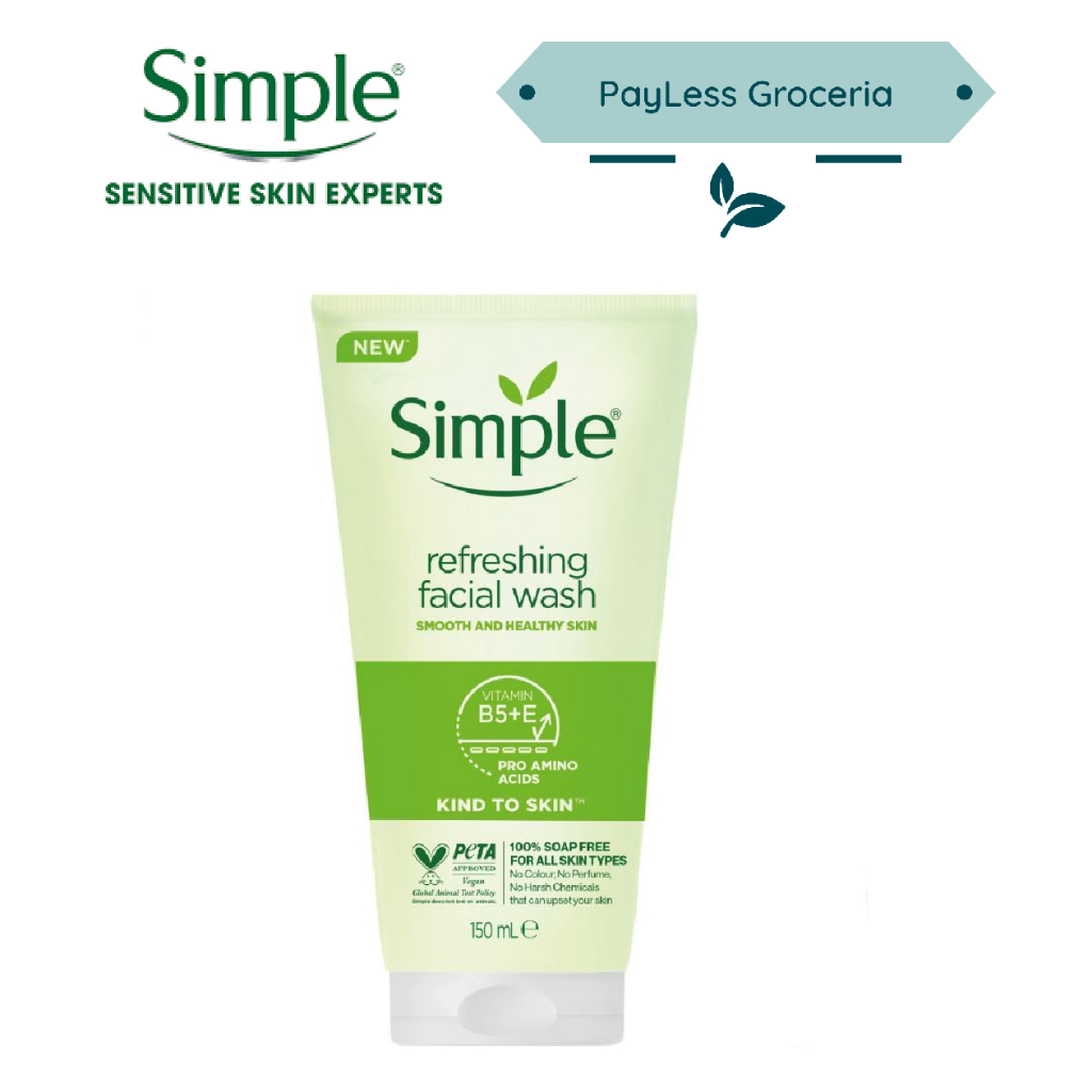 Simple Refreshing Facial Wash Gel 150ml | Shopee Malaysia
