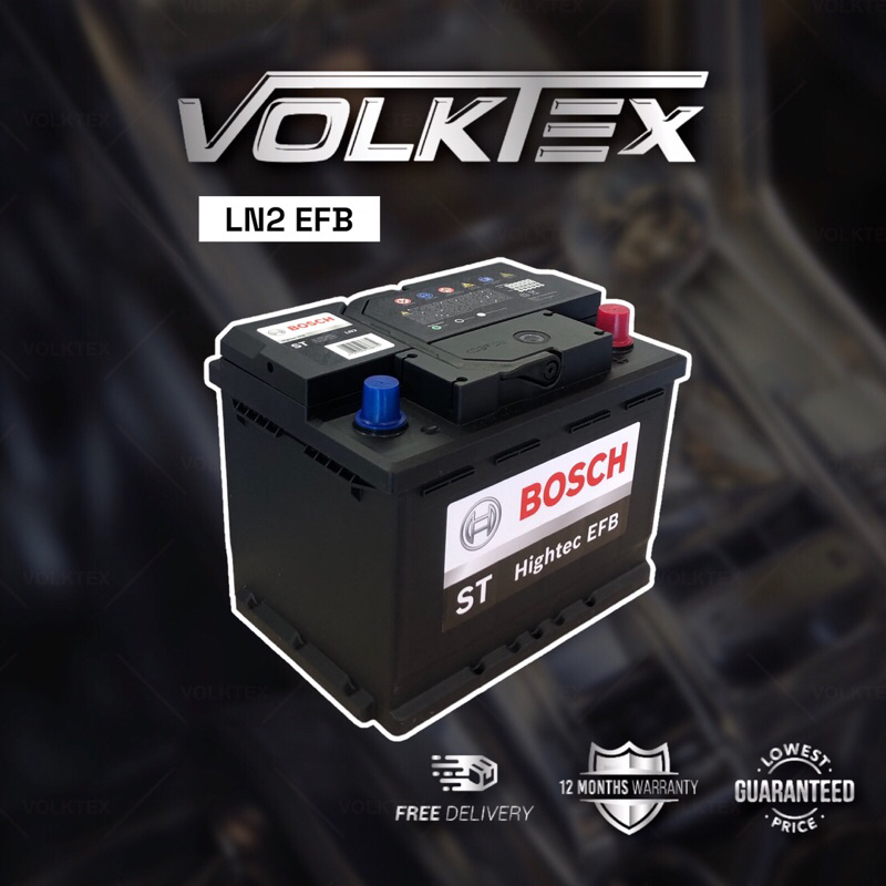 LN2 ST HIGHTEC EFB BOSCH CAR BATTERY - PROTON X50 DIN60L | Shopee Malaysia