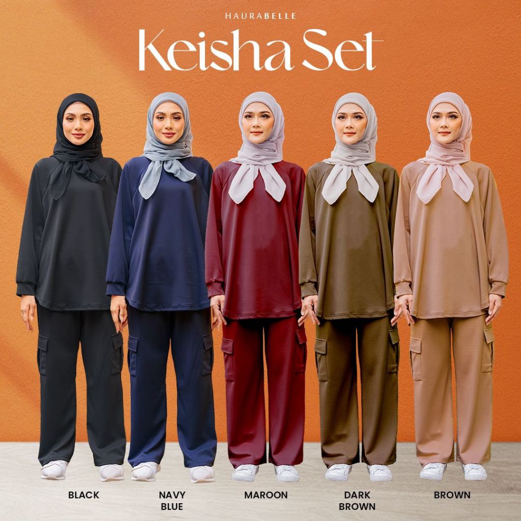 𝐍𝐄𝐖 𝐑𝐄𝐋𝐄𝐀𝐒𝐄 𝐊𝐄𝐈𝐒𝐇𝐀 𝐒𝐄𝐓 ‼️ HAURABELLE | READY STOCK | SET BLOUSE MURAH CANTIK | OOTD | OUTFIT ...