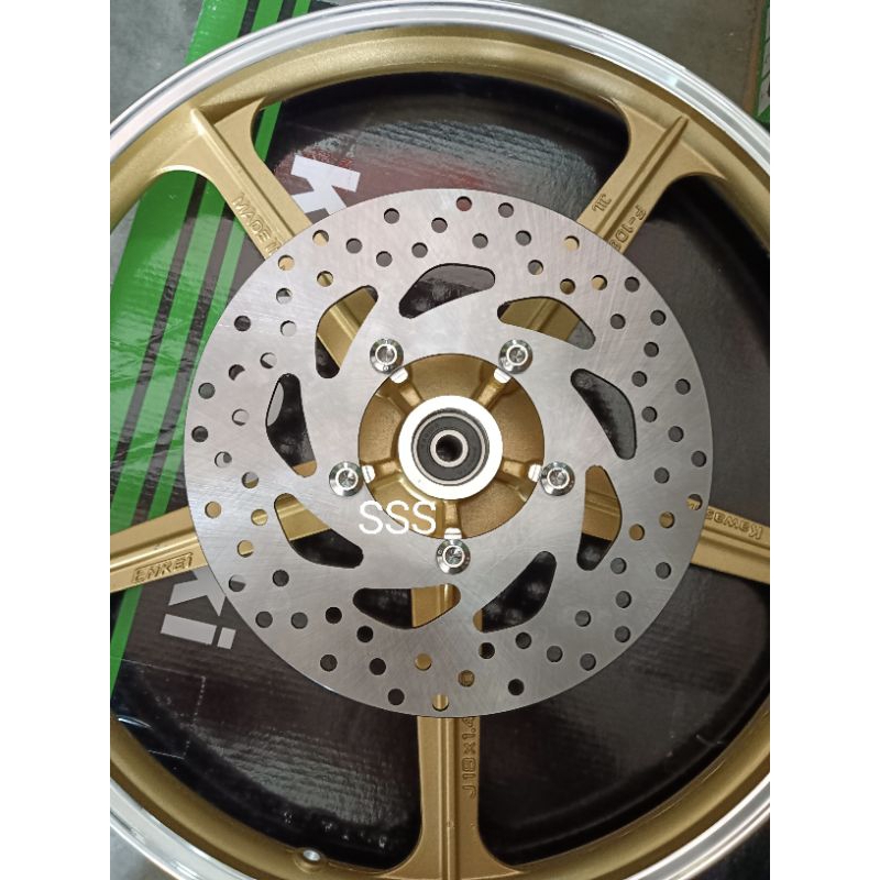 DISC PLATE FRONT RIM AR80 PNP Y15ZR LC135 Y16ZR 125zr 245MM PIRING DISC ...