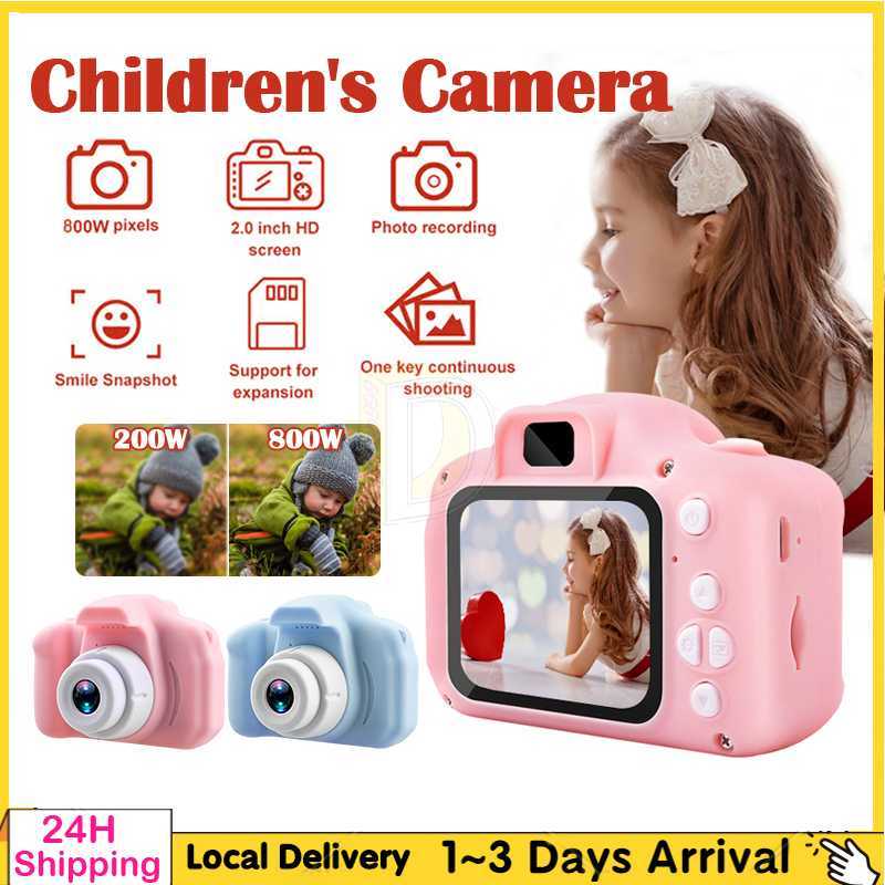 📸X2 Children Camera Mini HD Action Camera 2-inch LCD Screen 0.3MP ...