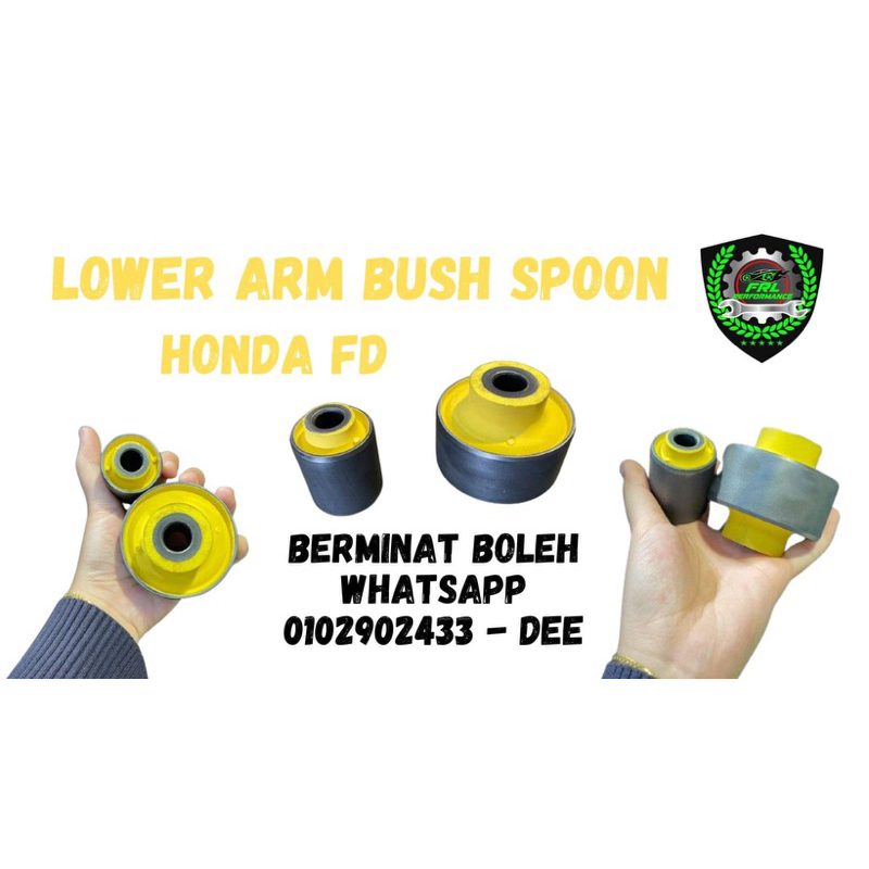 BUSH LOWER ARM DEPAN HONDA CIVIC FD SNA 1.8 FD1 SNB SNG 2.0 FD2 ...