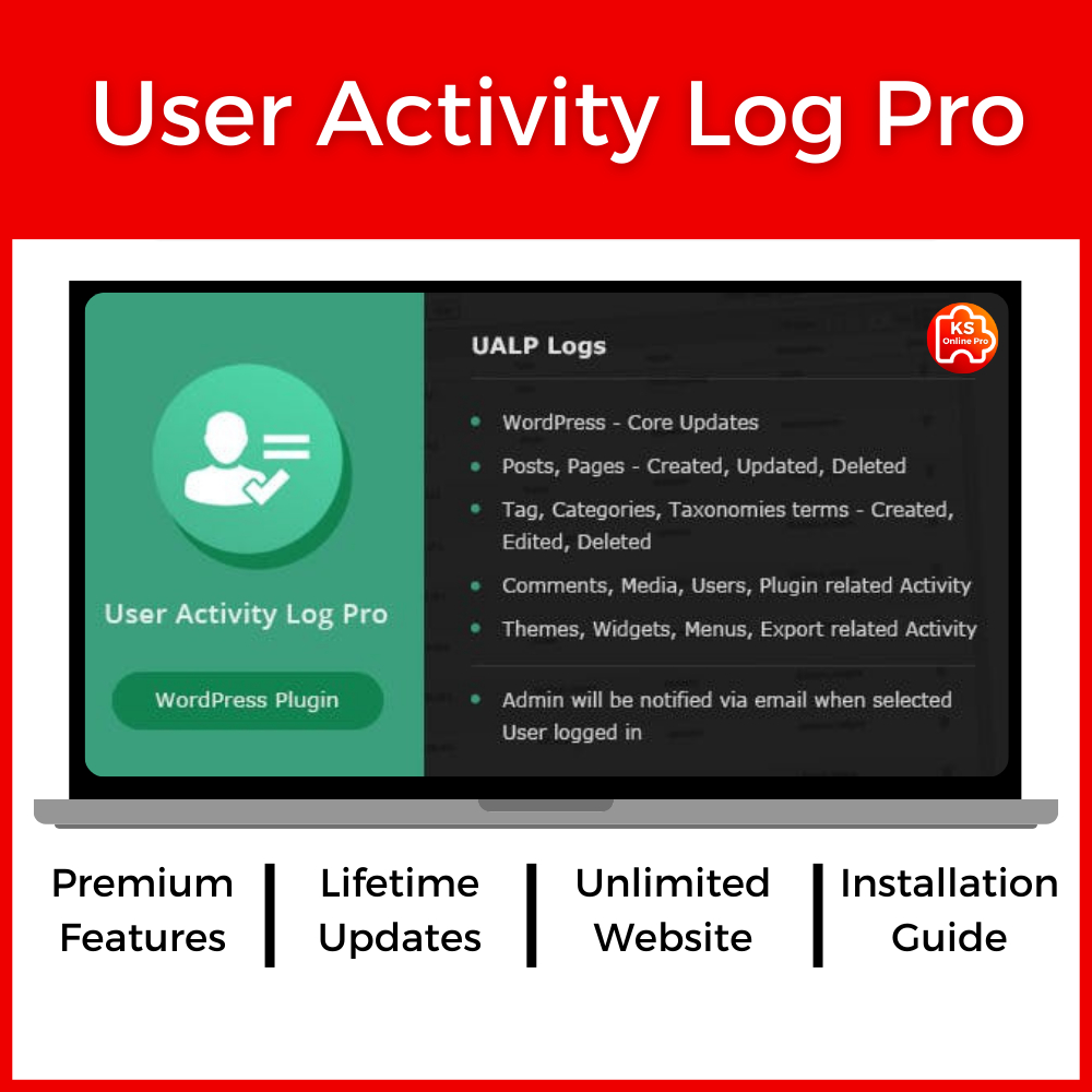 [Lifetime] User Activity Log Pro WordPress Plugin (Latest Version ...
