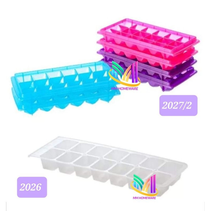 Plastic Ice Tube Tray Ice Tube Maker / Bekas Ais Batu Plastik | Shopee ...