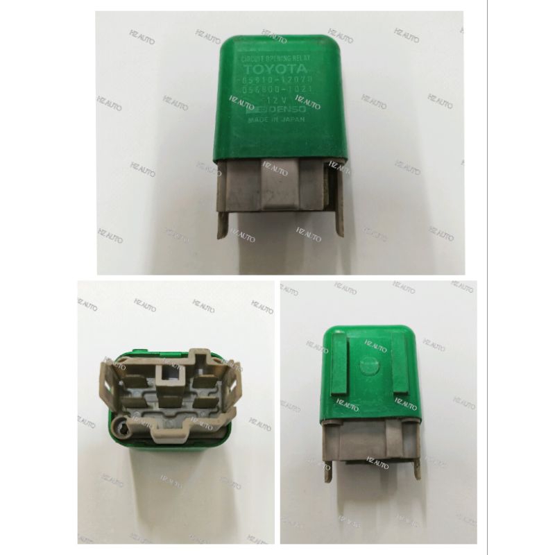 100% ORIGINAL TOYOTA DENSO RELAY 5PIN 12V 056800-1021 / 85910-12070 ...