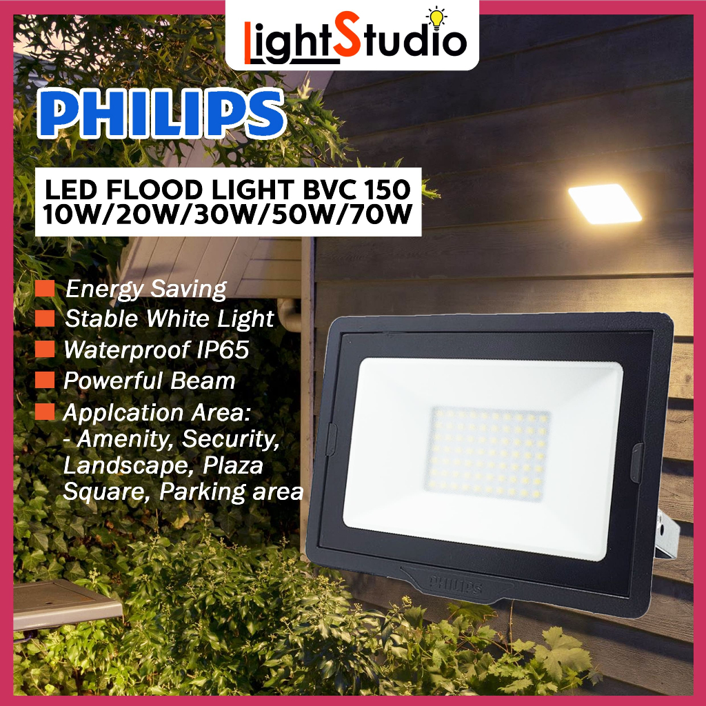 PHILIPS SmartBright LED Spotlight / Flood Light 10W/20W/30W/50W/70W | Shopee Malaysia