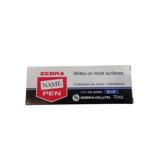 ZEBRA NAME PEN FINE OIL BASED PERMANENT MARKER | Shopee Malaysia