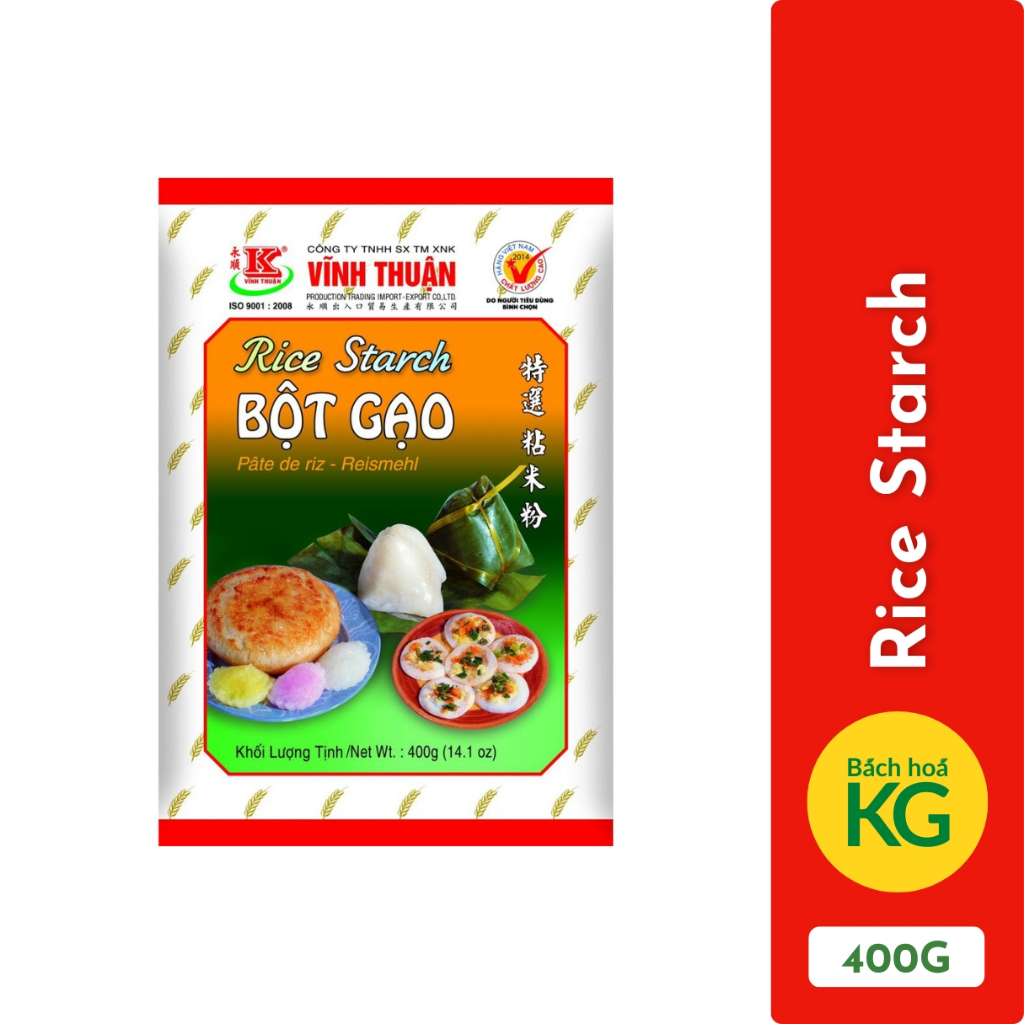 Vinh Thuan rice flour package 400g - Bot gao Vinh Thuan | Shopee Malaysia