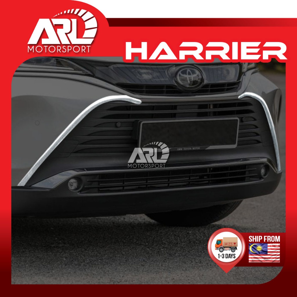 Toyota Harrier XU80 4th Gen (2020-2025) Front Grill Chrome Lining Car ...