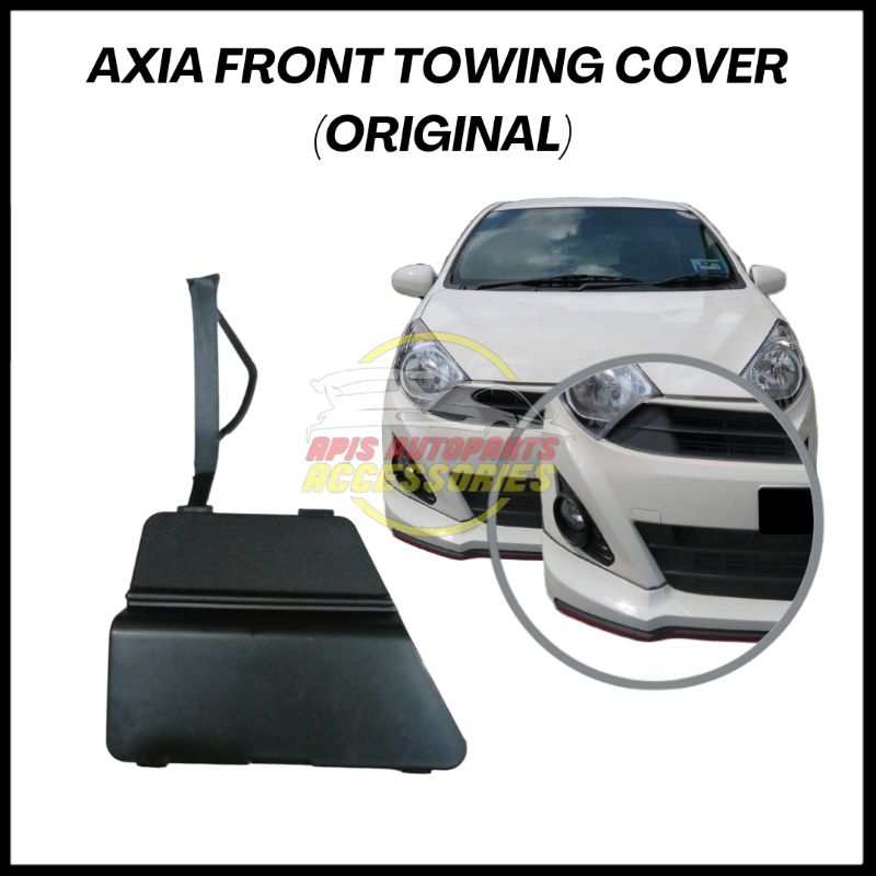 PERODUA AXIA FRONT BUMPER TOWING COVER ORIGINAL | Shopee Malaysia