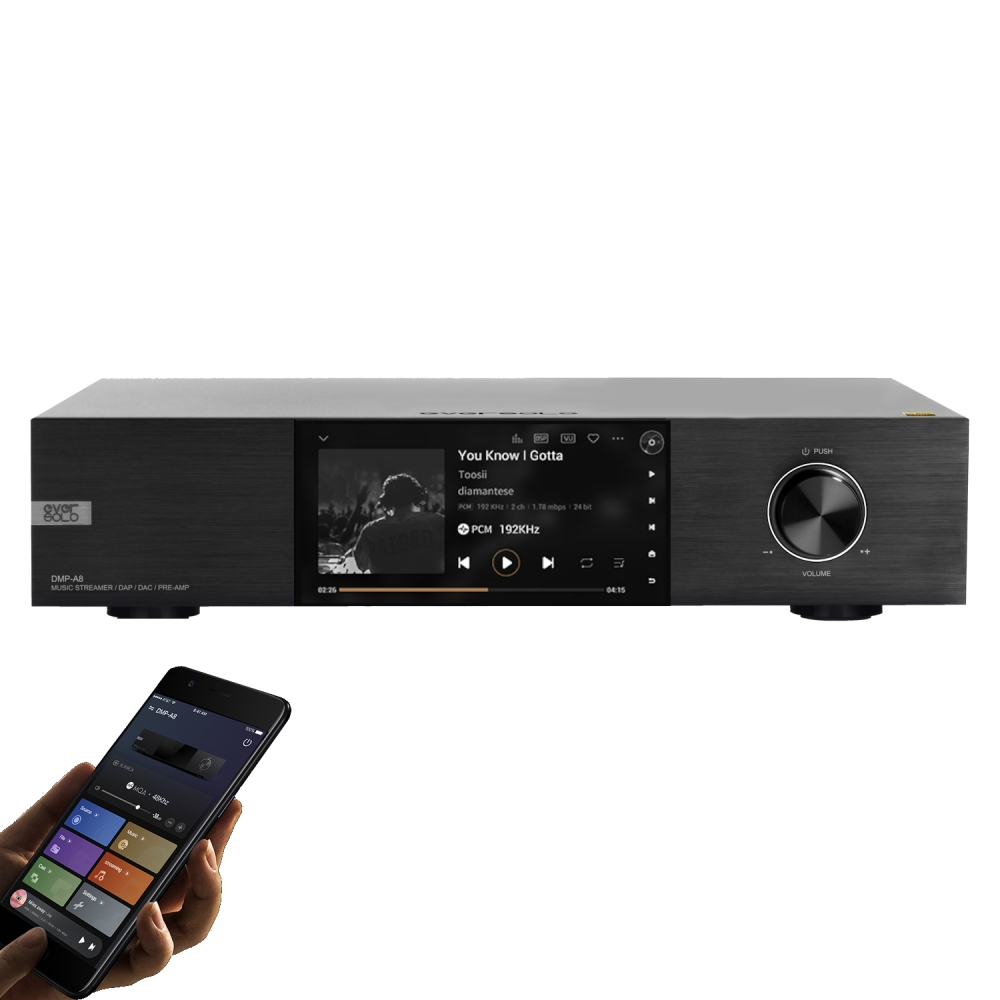 Eversolo DMP-A8 Network Audio Streamer | Pre-Amplifier | Music Streamer ...
