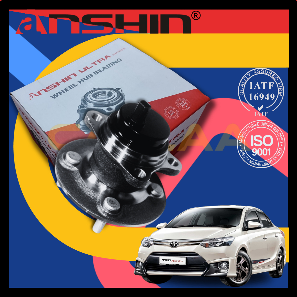 ANSHIN GAIDO SAIKO Japan Quality Toyota Vios Ncp150 Bearing Hub Wheel ...