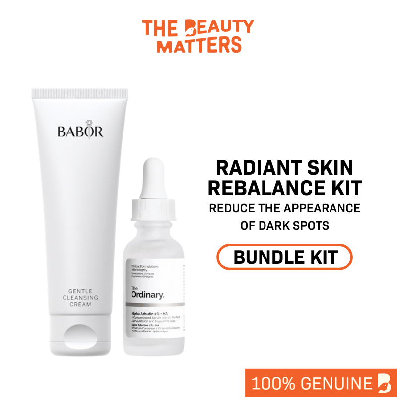 Radiant Skin Rebalance Kit [Babor Gentle Cleansing Cream + The Ordinary ...