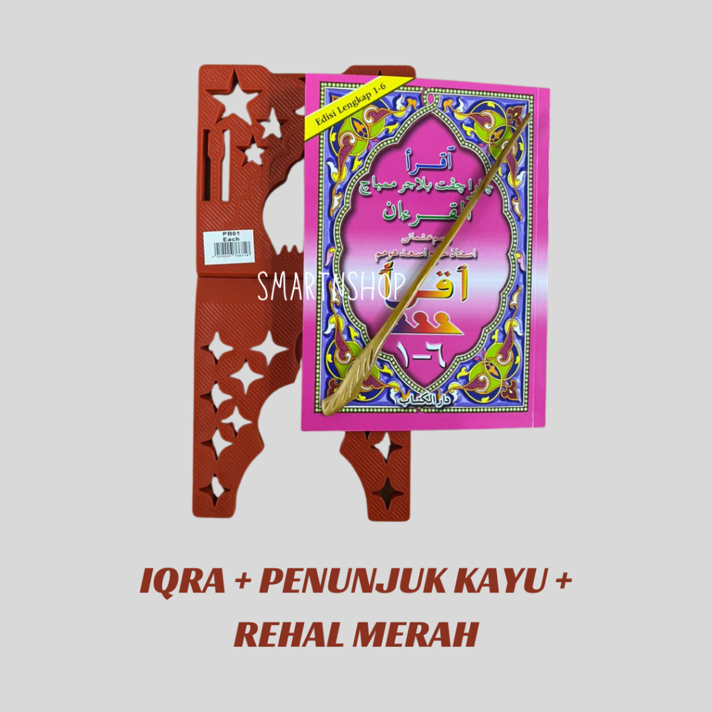 SET IQRA EDISI SET LENGKAP JILID 1 HINGGA 6 ( PART 2 ) | Shopee Malaysia