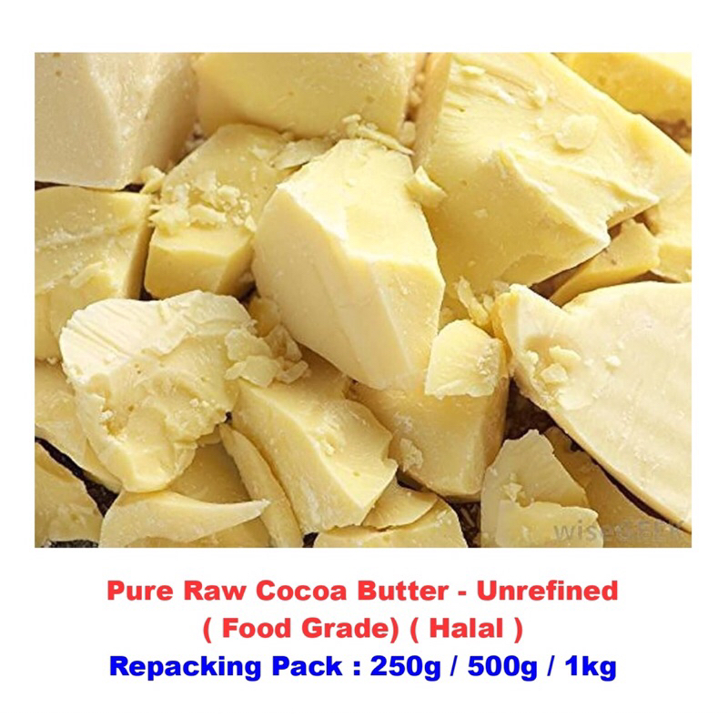 Pure Raw Cocoa Butter – Unrefined 纯正可可油 / 可可脂 ( Food Grade) ( Halal ...