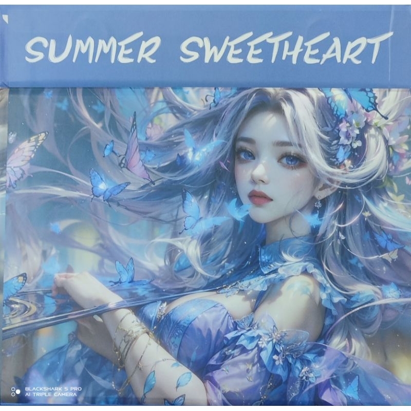 SSS MR 3D rarity card Summer Sweetheart Anime Waifu Trading Card Game ...