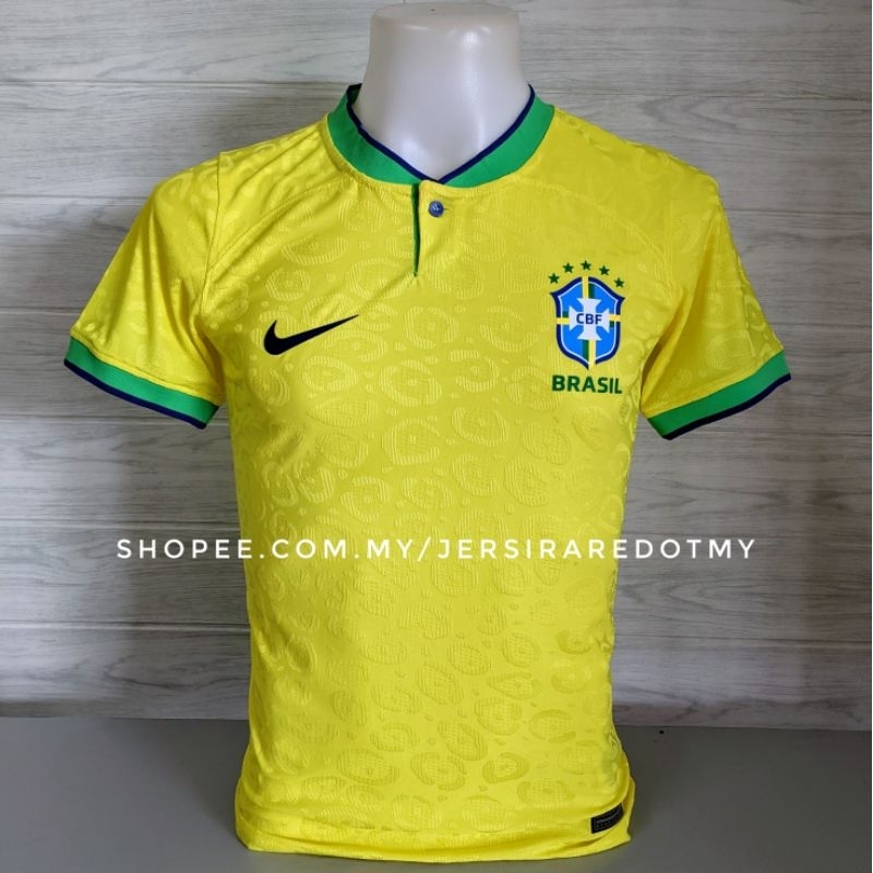 Brazil Home Kit World Cup 2022 Player Issue ( Xs - 4XL ) *Local Seller ...