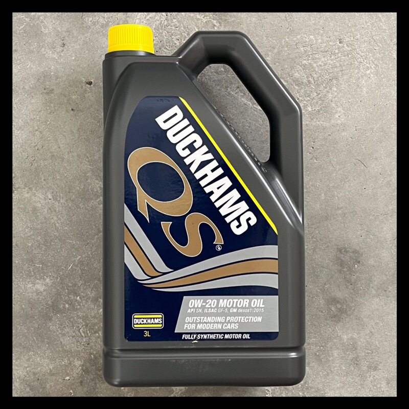 DUCKHAMS QS 0W20 3L ENGINE OIL 0W 20 3 LITER FULLY SYNTHETIC | Shopee ...