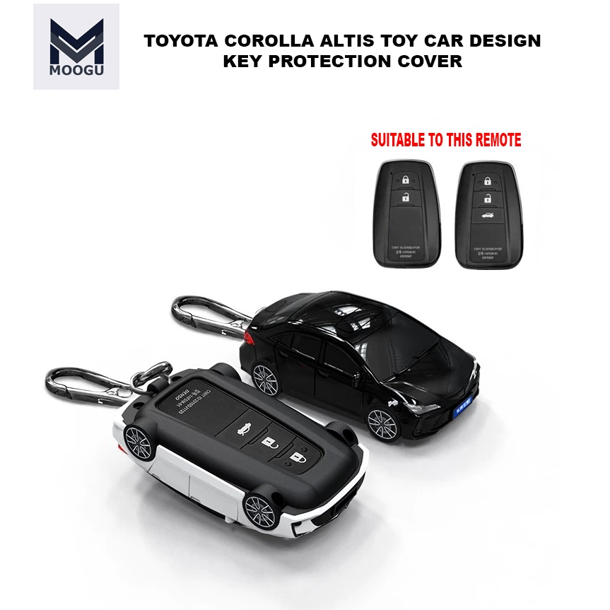 MOOGU Toyota Corolla Altis TOY CAR Design Car Key Remote Key Cover ...