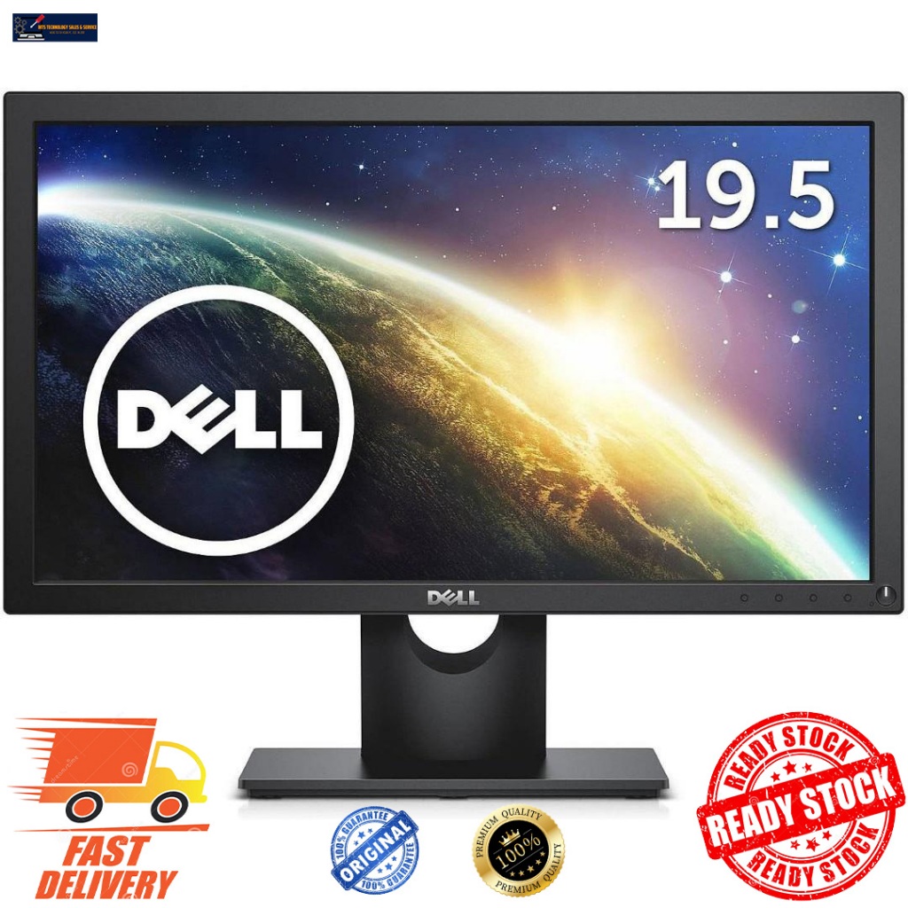 Refurbished Dell Led Monitor 20" Inch Widescreen Flat Panel Model ...