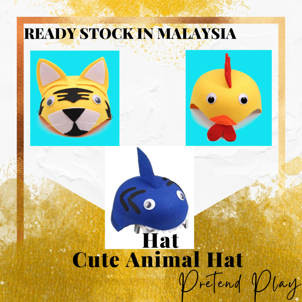 Kids Costume - Kostum Tema Binatang Topi Comel Haiwan Cosplay Animal ...