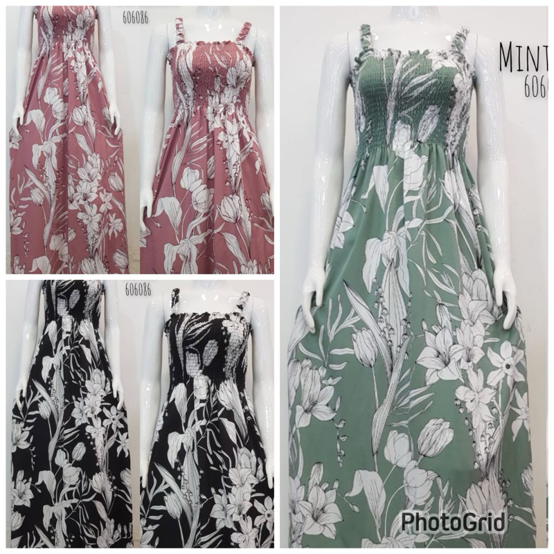 🔥READY STOCK🔥 (V) (6086) Dress viral, Dress plussize, Dress getah ...