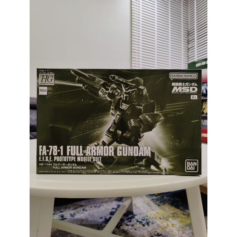 BANDAI [READY STOCK] HG FA-78-1 Full Armor Gundam / HG FA-78-3 Full Armor Gundam 7th | Shopee ...