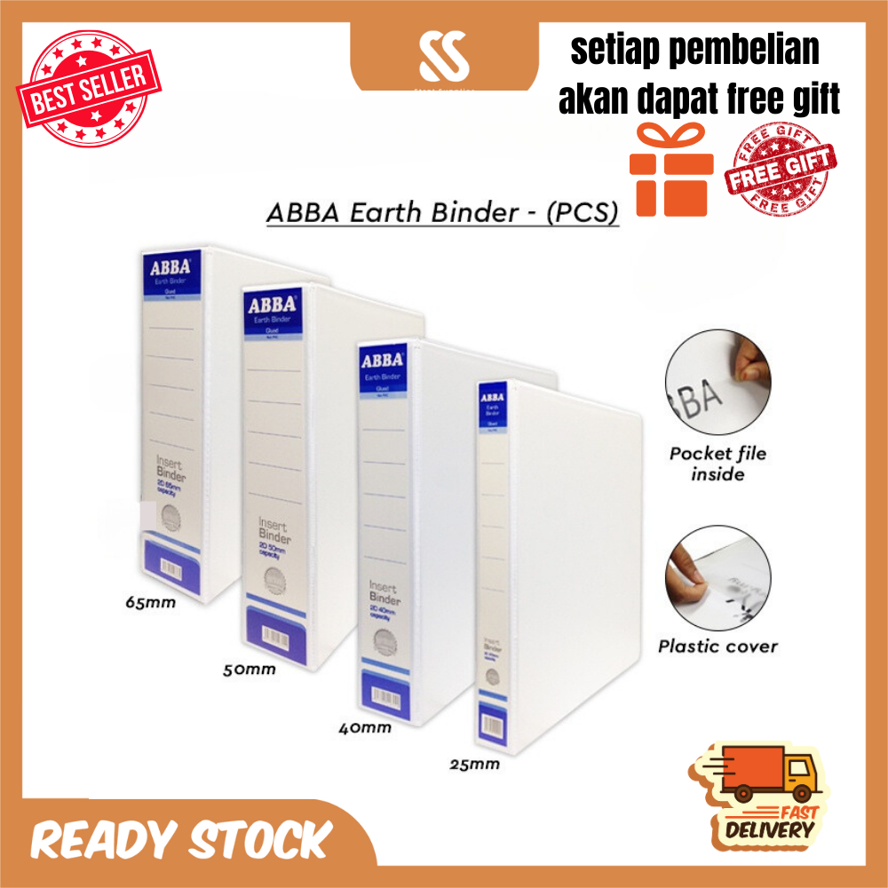 ABBA FILE 25mm , 40mm , 50mm & 65mm 2D RING | Shopee Malaysia
