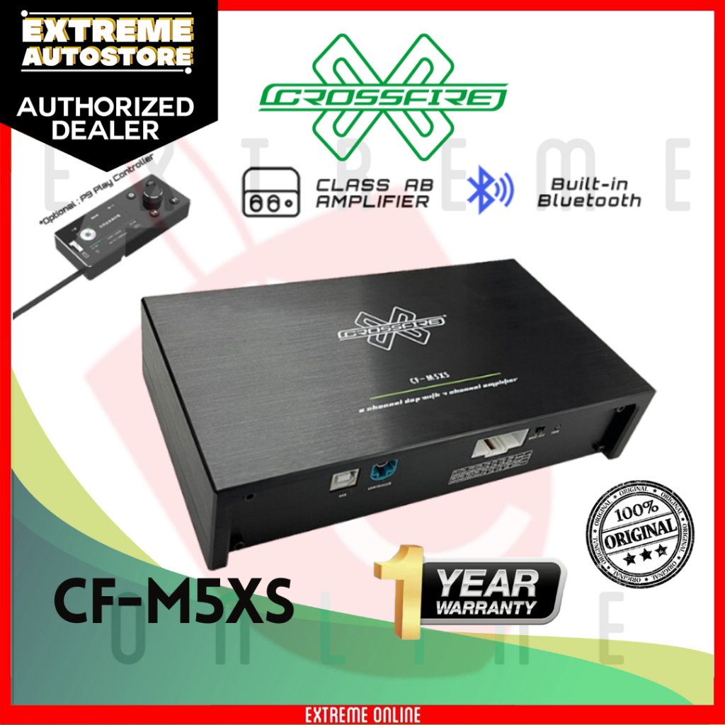 CROSSFIRE DSP Amplifier Built In 4 Channel Class AB High Power ...