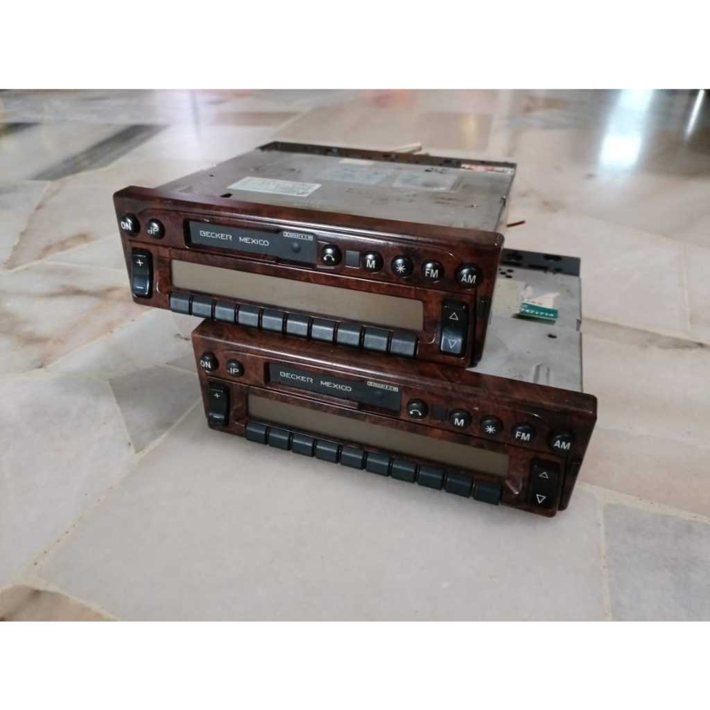 BECKER W124 W140 W126 W201 ORI RADIO TAPE PLAYER WITH CODE WITH ...