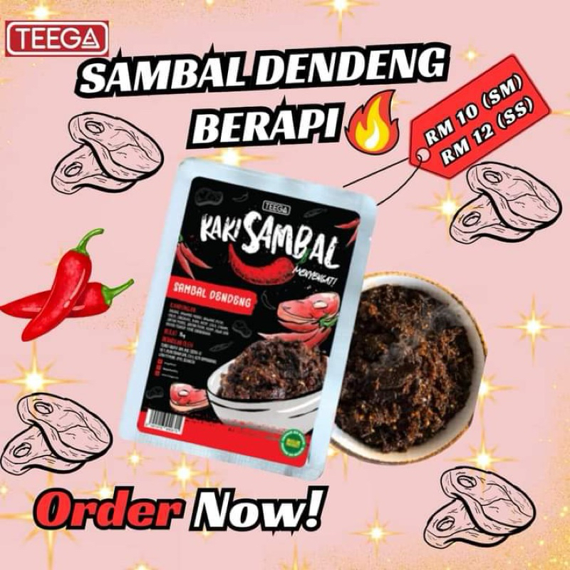 SAMBAL DENDENG BERAPI 🔥 TEEGA | Shopee Malaysia
