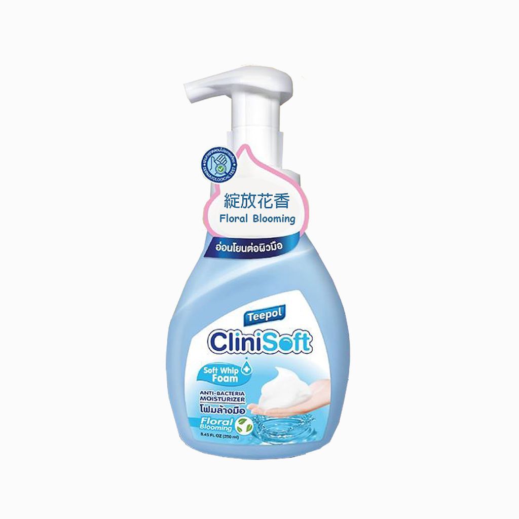 Teepol Clinisoft Soft Whip Foam Handwash Anti Bacterial Anti Allergy Moisturizing Hand Wash ...