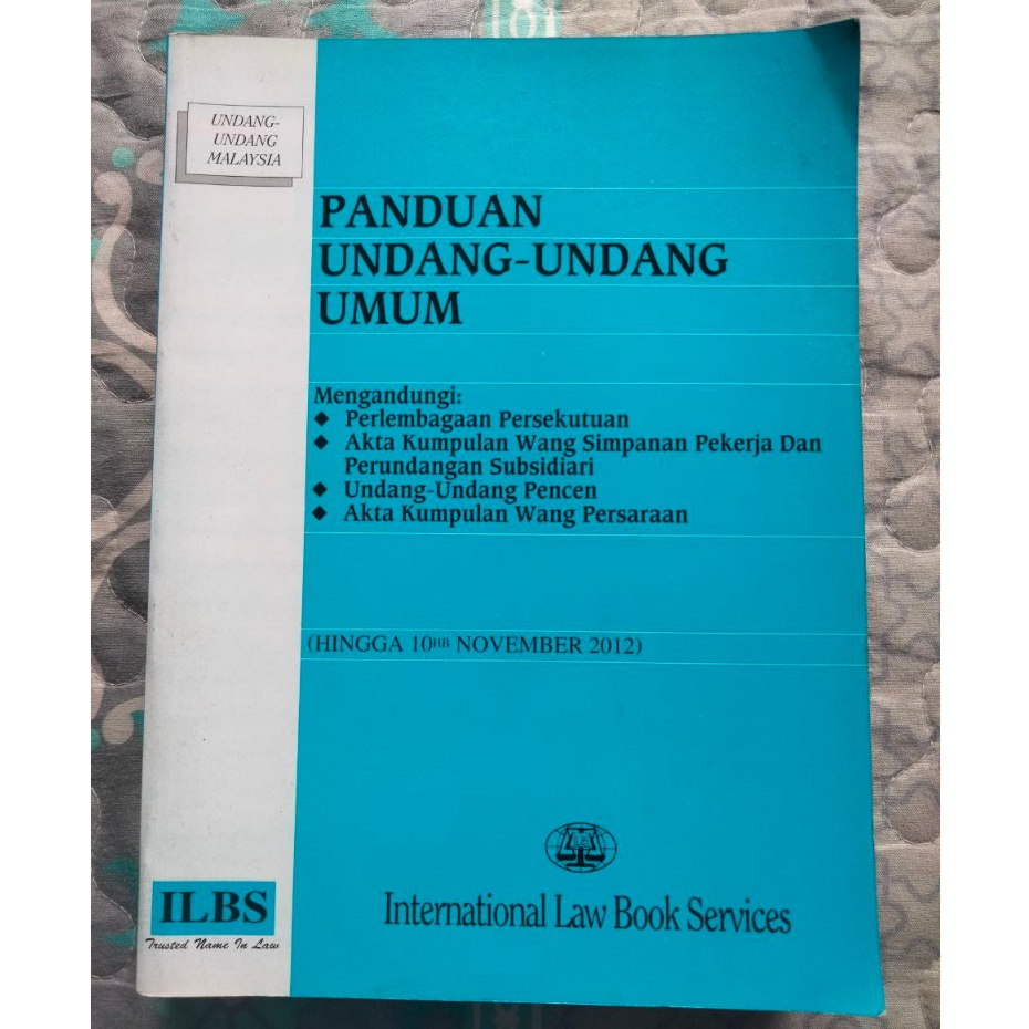 PANDUAN UNDANG-UNDANG UMUM : UNDANG-UNDANG MALAYSIA (PRE-LOVED ...