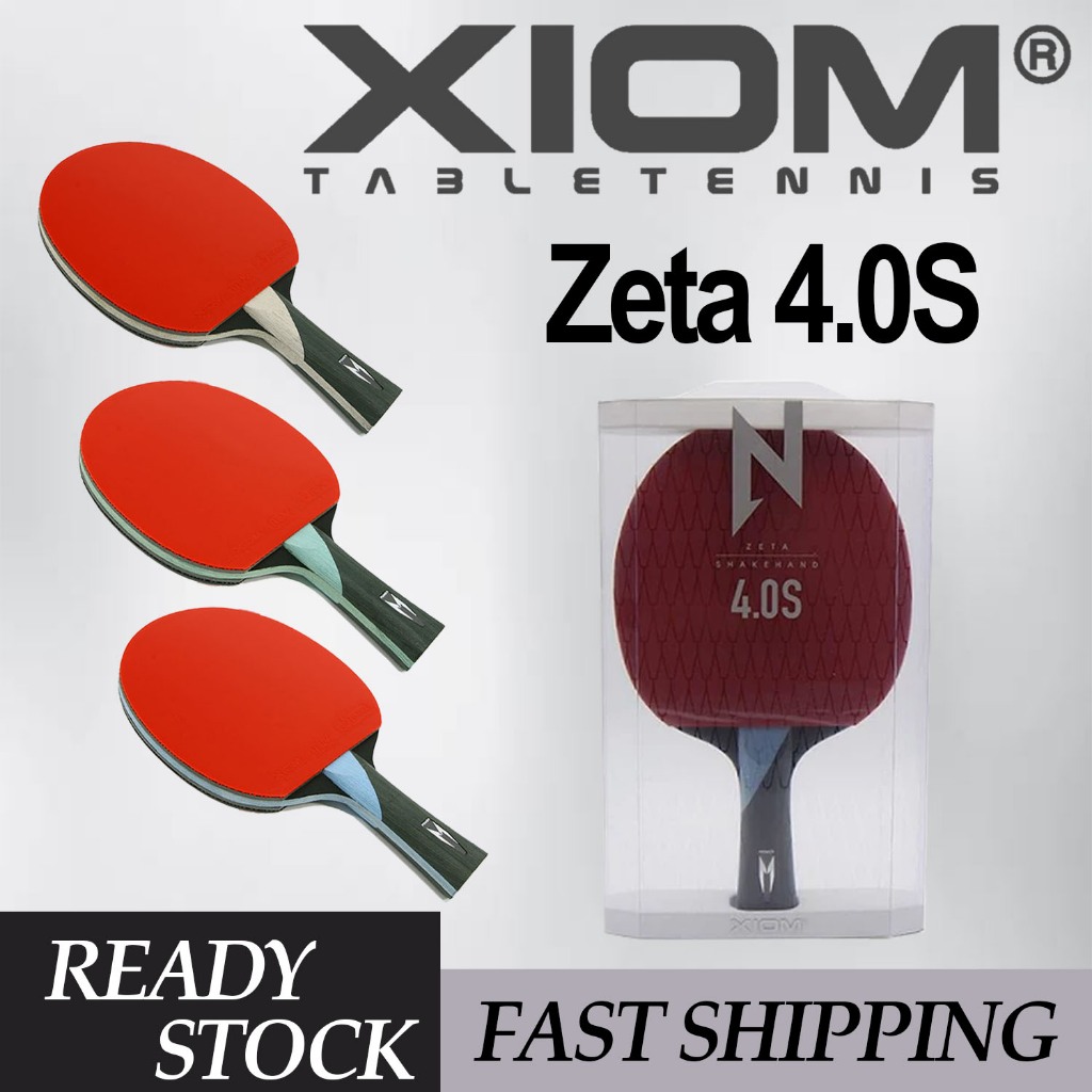 【Ready Stock】Xiom MUV Table Tennis Zeta 4.0S Ping Pong Racket | Shopee Malaysia