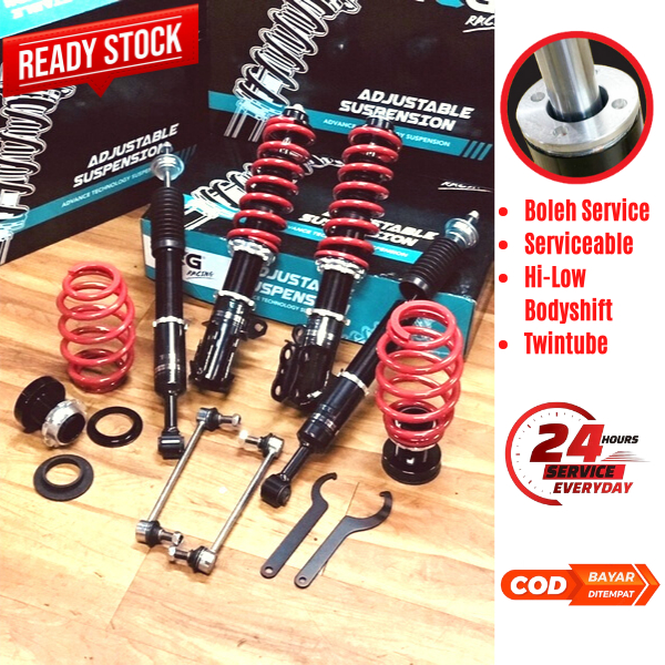 🔥BOLEH SERVICE🔥Toyota Vios 08"~13 NCP93 TEG RACING Adjustable ...
