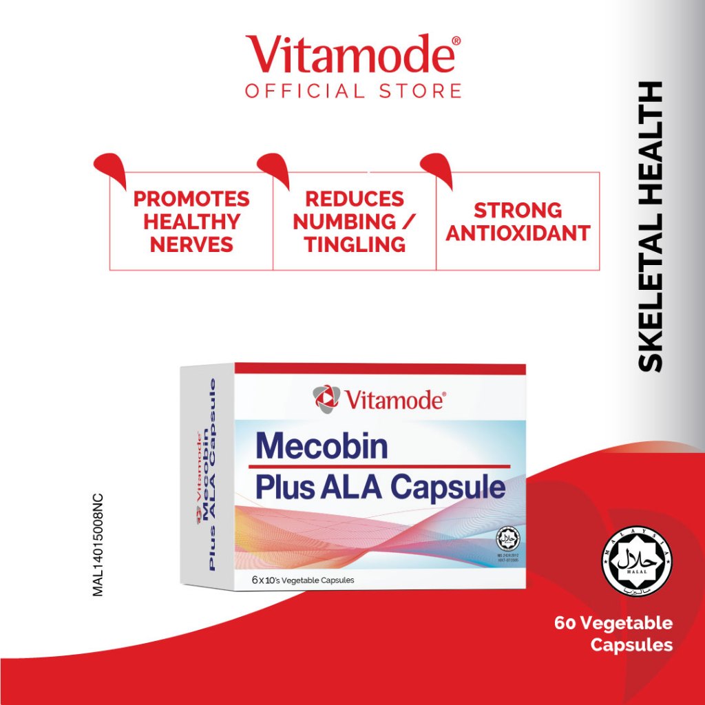 VITAMODE Mecobin Plus ALA Capsule [Nerves Health] | Shopee Malaysia