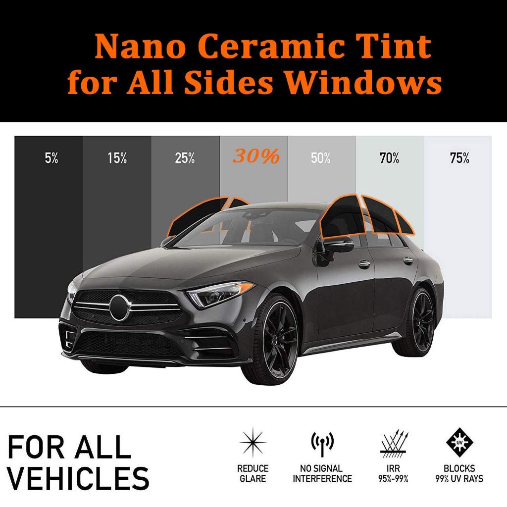 USA 99% Nano Ceramic Sputter Ultra HD Tinted Window Film | Shopee Malaysia