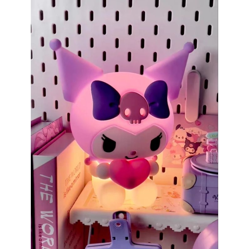 Hight quality Kuromi night lamp light dimmable sanrio kid gift present ...