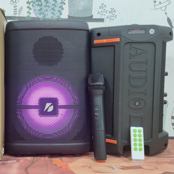 KTS-1279 ( 8 inch )Wireless Portable Bluetooth Speaker With Led Light ...