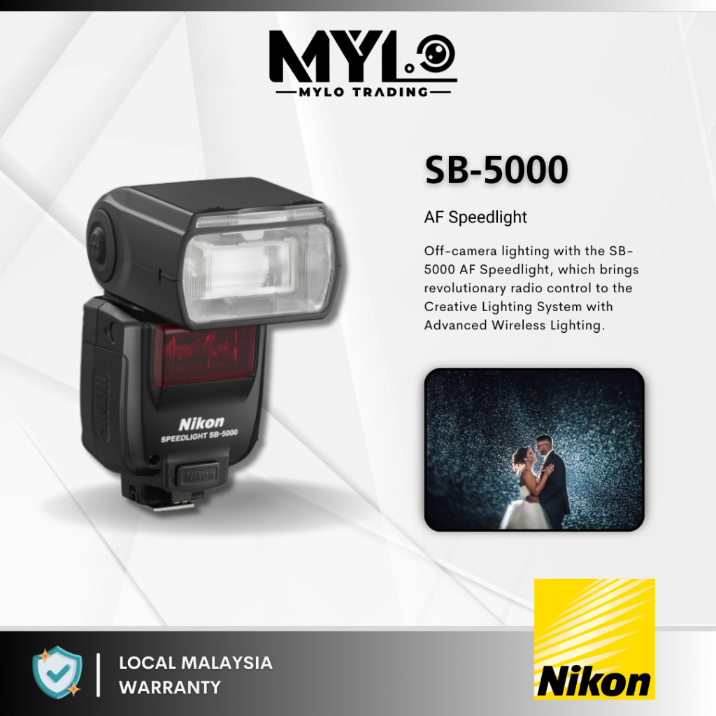 Nikon SB-5000 AF Speedlight ( NIKON MALAYSIA ) | Shopee Malaysia