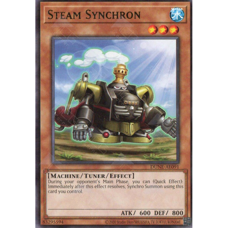 Yugioh DUNE-AE091 Steam Synchron (R) | Shopee Malaysia