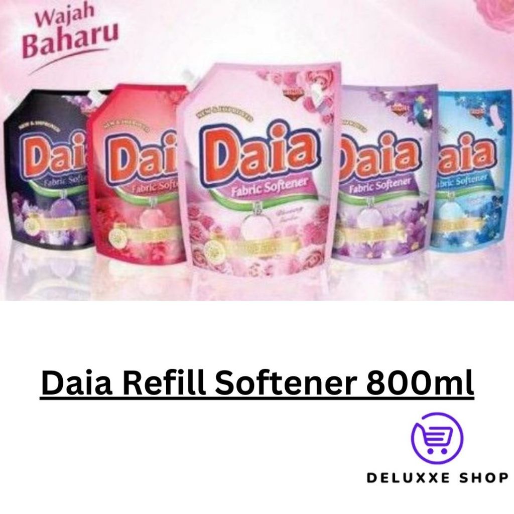 DAIA SOFTENER REFILL 800ML | Shopee Malaysia