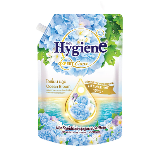 HYGIENE OCEAN BLOOM FABRIC SOFTENER 1100 ML. | Shopee Malaysia