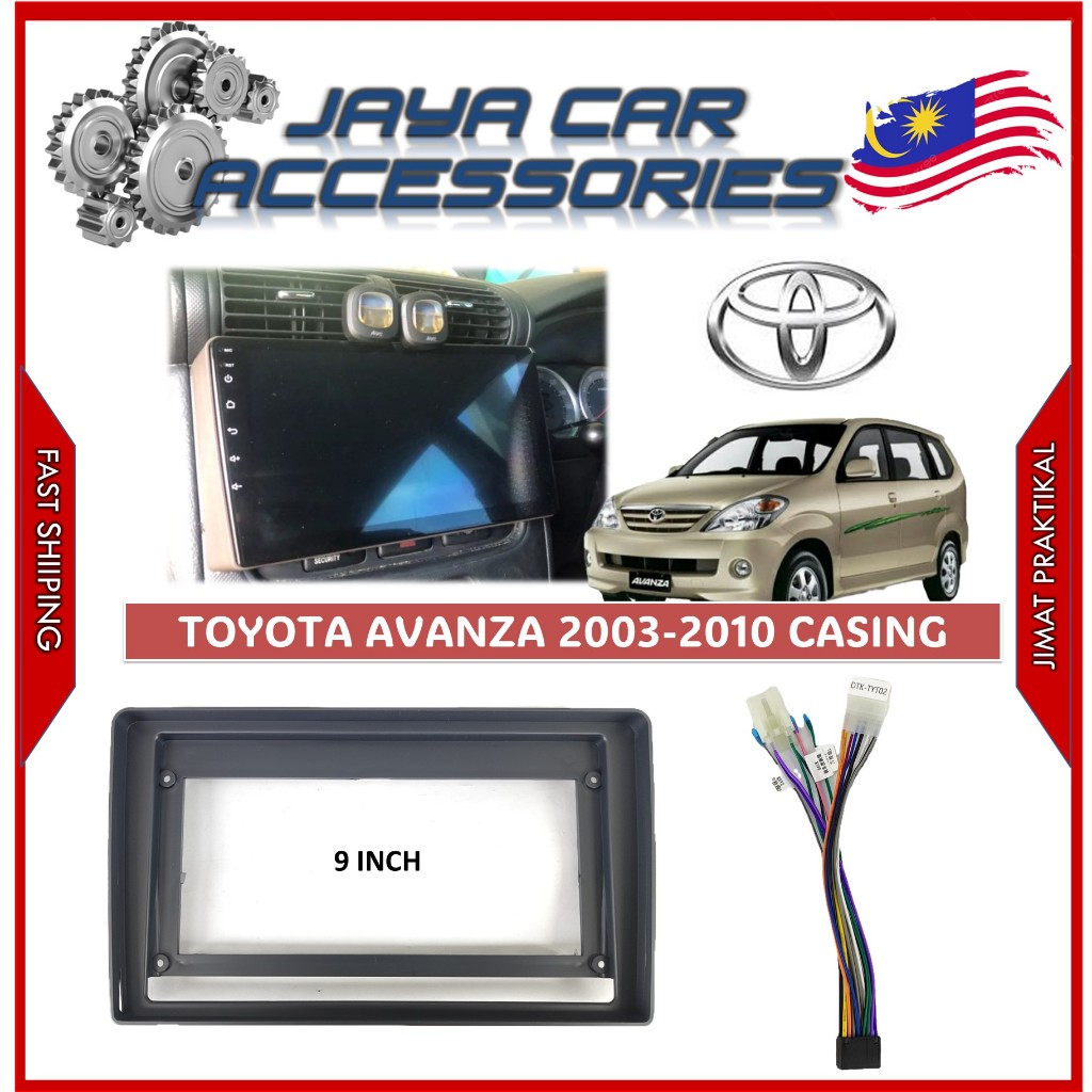 Toyota Avanza 2003 - 2010 (Small) Android Player 9" Inch Casing ...