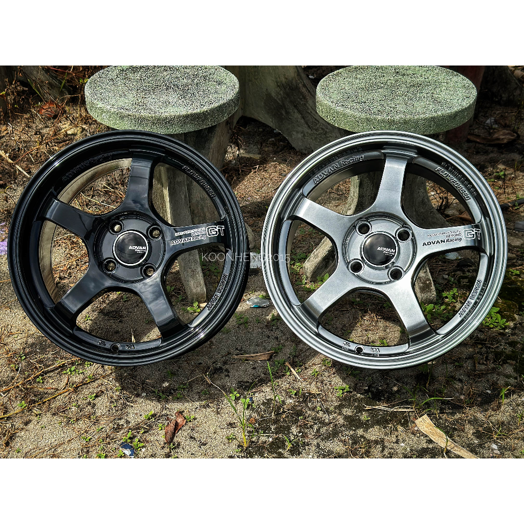 New Car Sport Rim ADVAN RACING GT Wheels 15x7 4x100 ET40 - READY STOCK | Shopee Malaysia