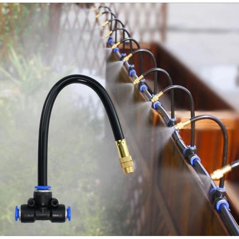 Low pressure System Kit Atomization Misting Fog Nozzles with Quick ...