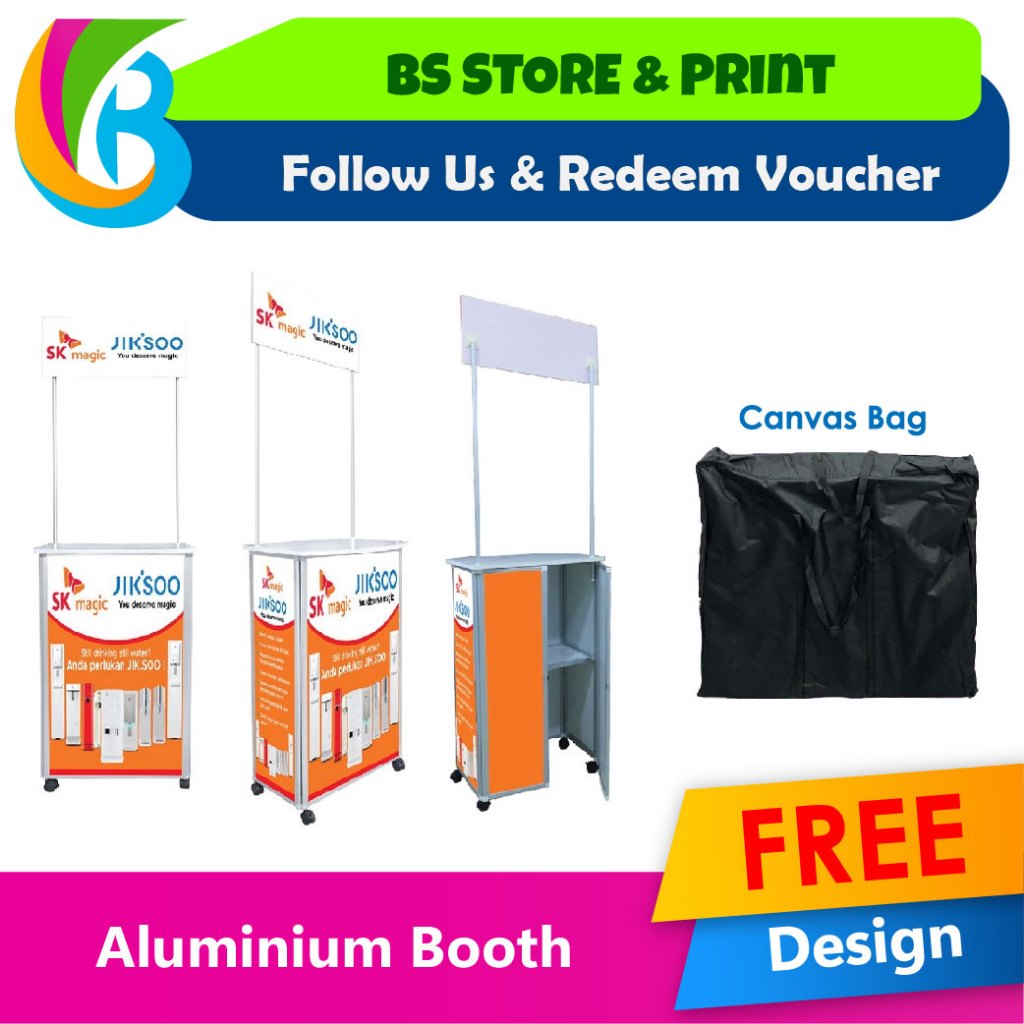 Aluminium Fortable Counter Sampling Booth/ Aluminium Counter Booth With ...